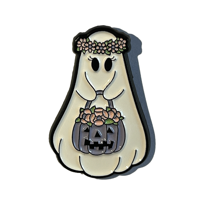 Fantasmita con Flores – Pin Your Style