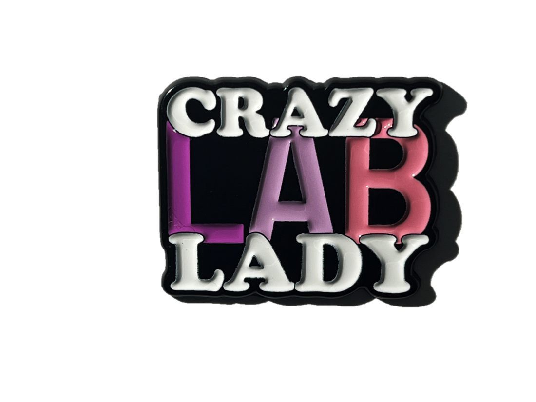Crazy Lab Lady – Pin Your Style